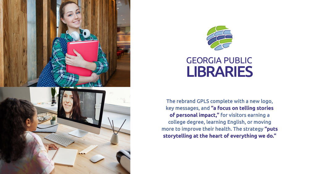 Georgia Public Library System Rebrand — Mackenzie Design