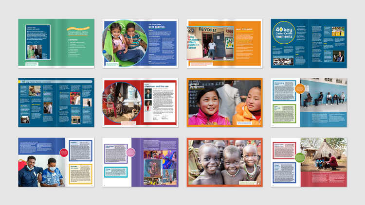The Carter Center Annual Report 2021 — Mackenzie Design
