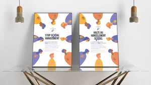 Stop Sexual Harassment Poster — Mackenzie Design