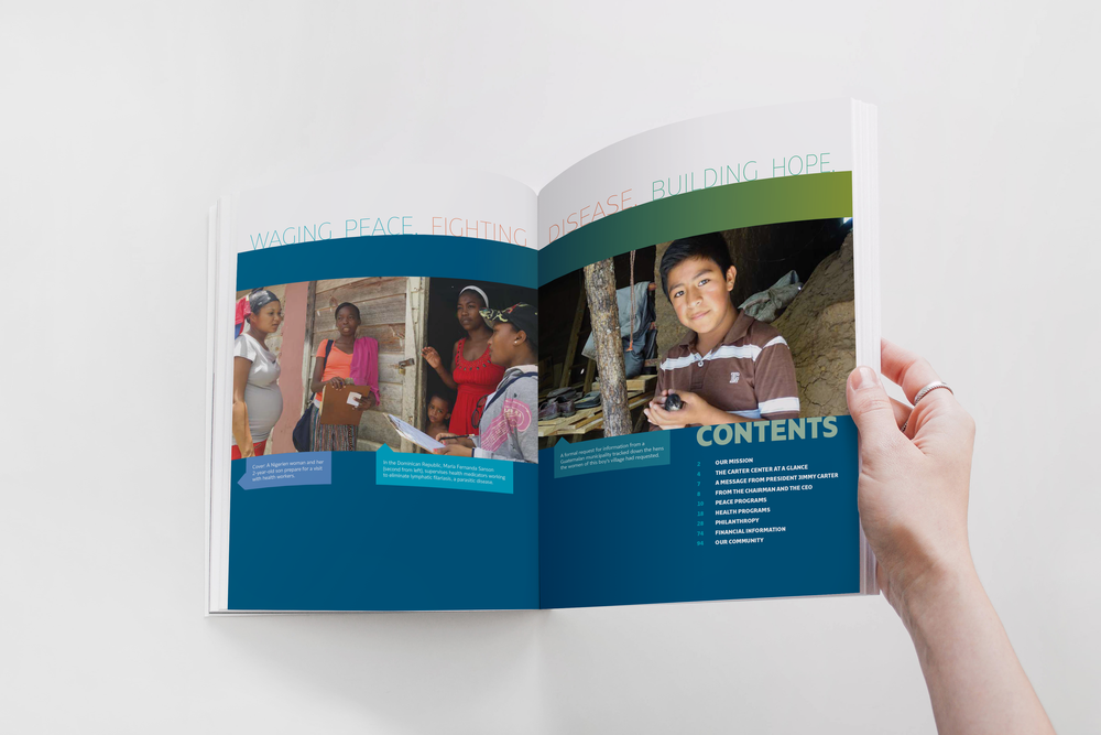 The Carter Center Annual Report 2019 — Mackenzie Design