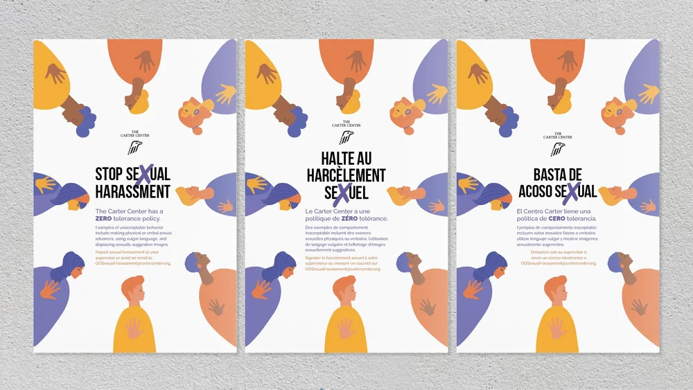 Stop Sexual Harassment Poster — Mackenzie Design