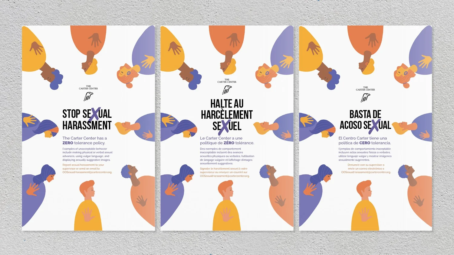 Stop Sexual Harassment Poster — Mackenzie Design