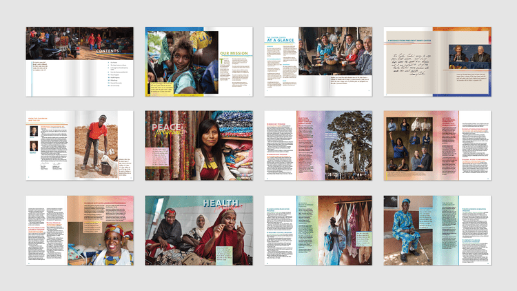 The Carter Center Annual Report 2018 — Mackenzie Design