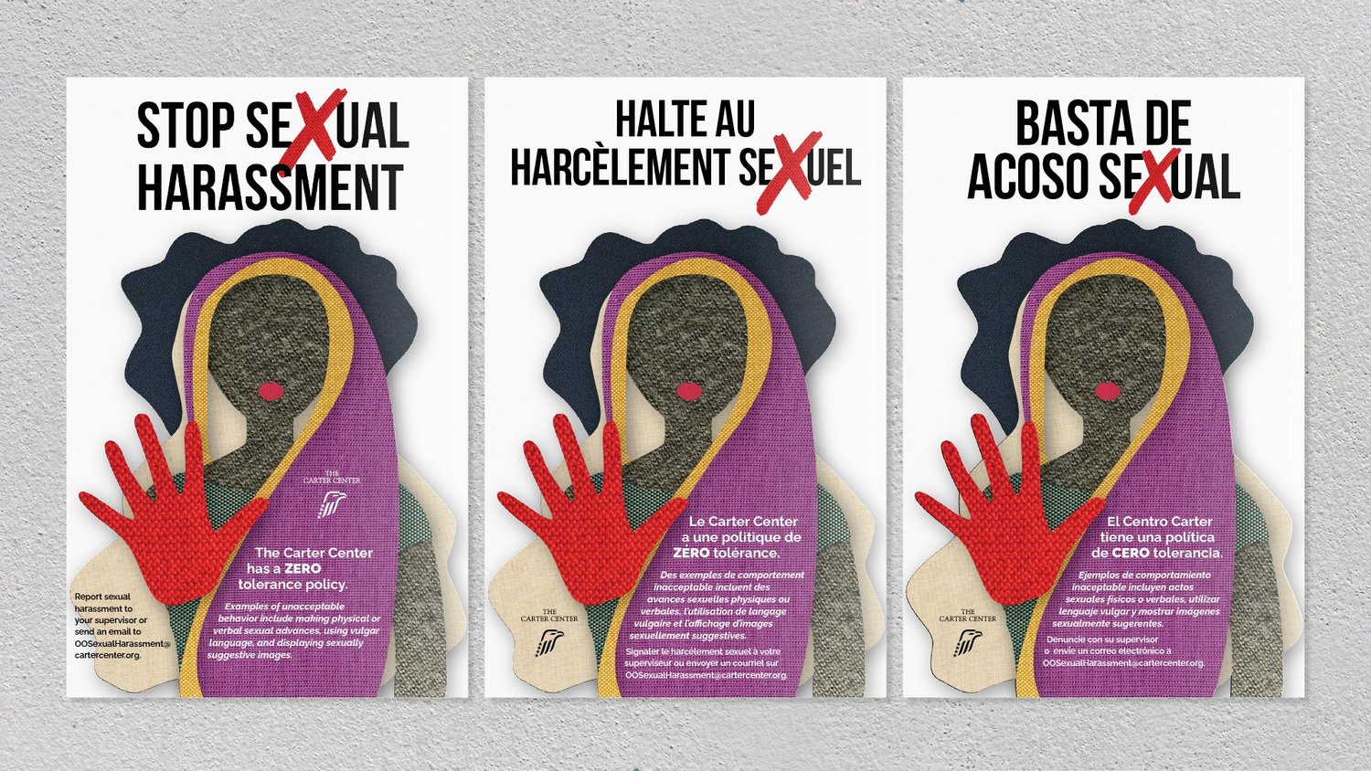 Stop Sexual Harassment Poster — Mackenzie Design