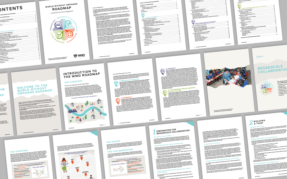 World Without Orphans Roadmap — Mackenzie Design