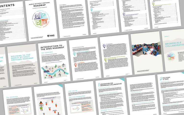 World Without Orphans Roadmap — Mackenzie Design