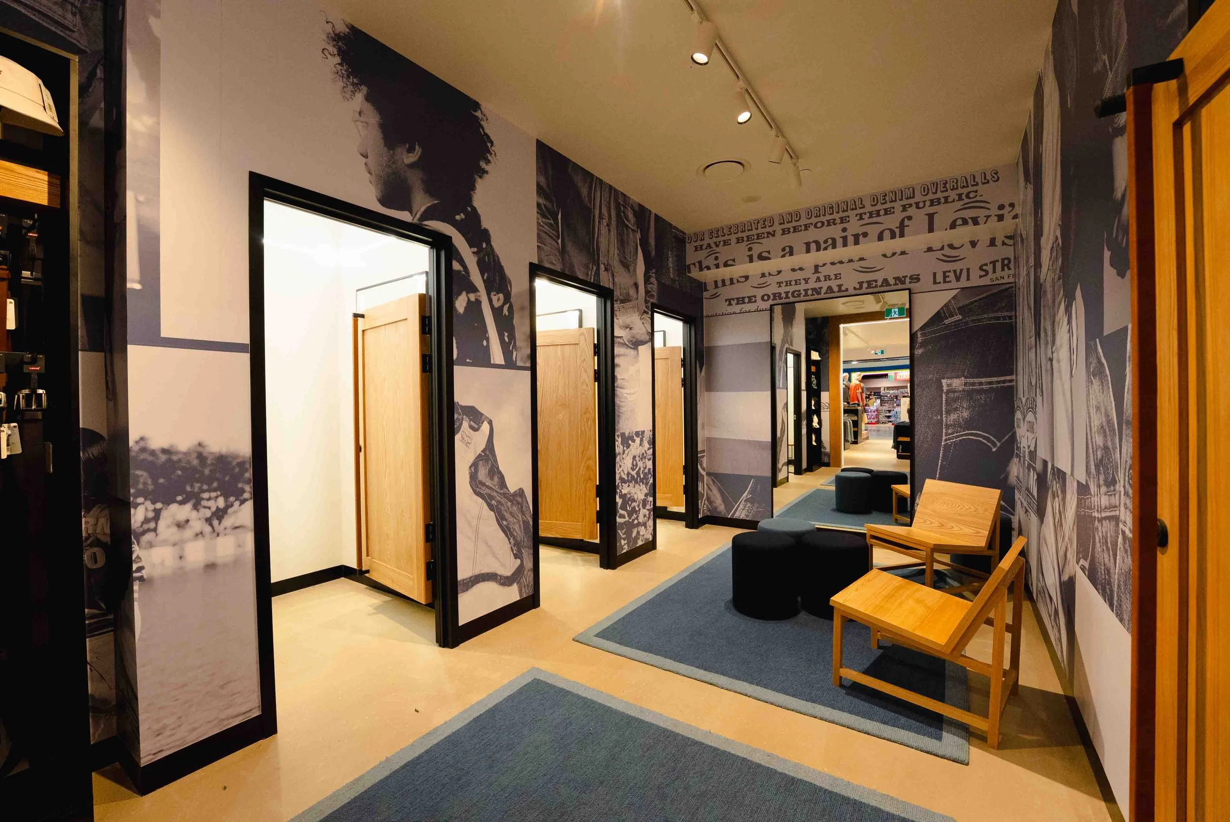 Levi's Mt Gravatt Fitout — Addition Projects