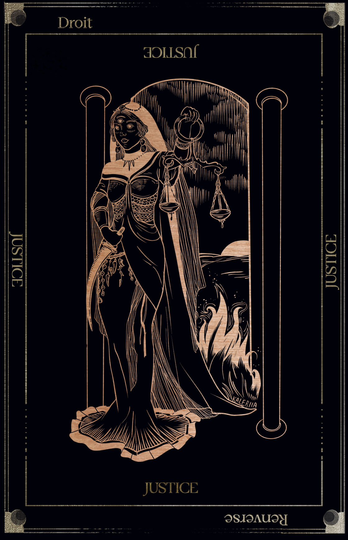 Justice - Tarot Meaning, Advice, Love, Symbolism, and Wisdom — Julia Sophia