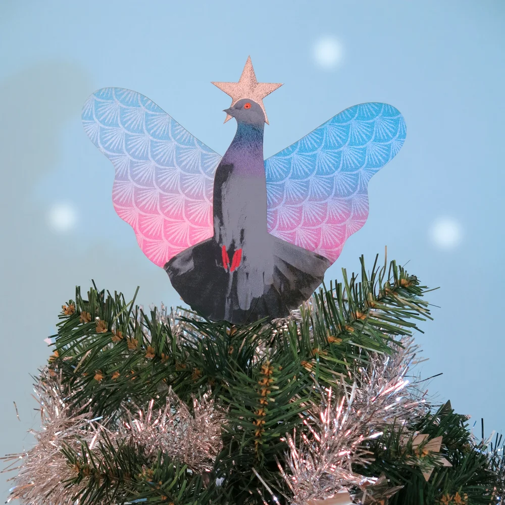 White Cockapoo Tree Topper — Garudio Studiage