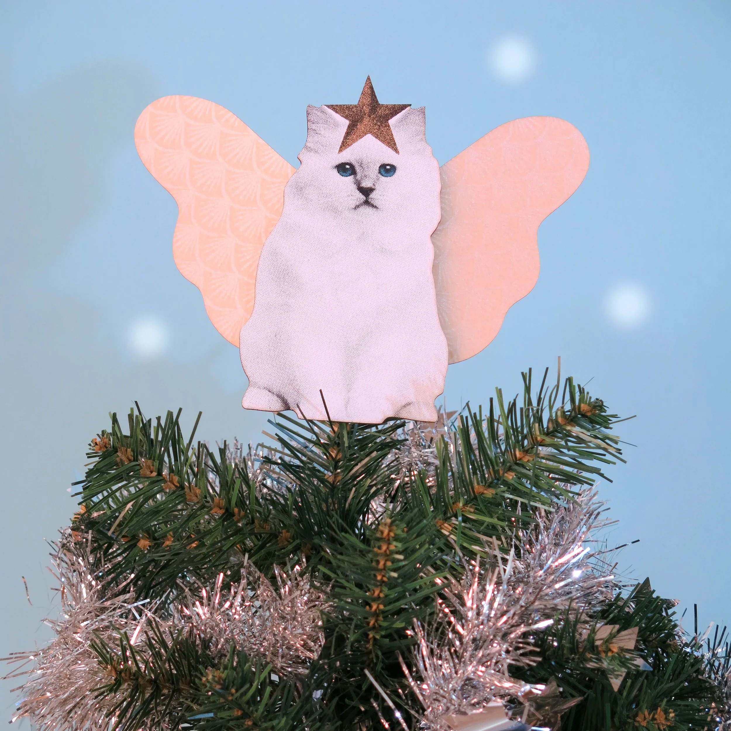 Kitten Tree Topper — Garudio Studiage