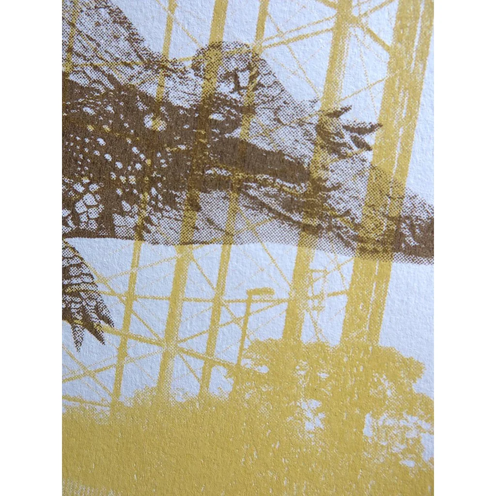 The Bat Cloud Screen Print - By Anna Walsh — Garudio Studiage