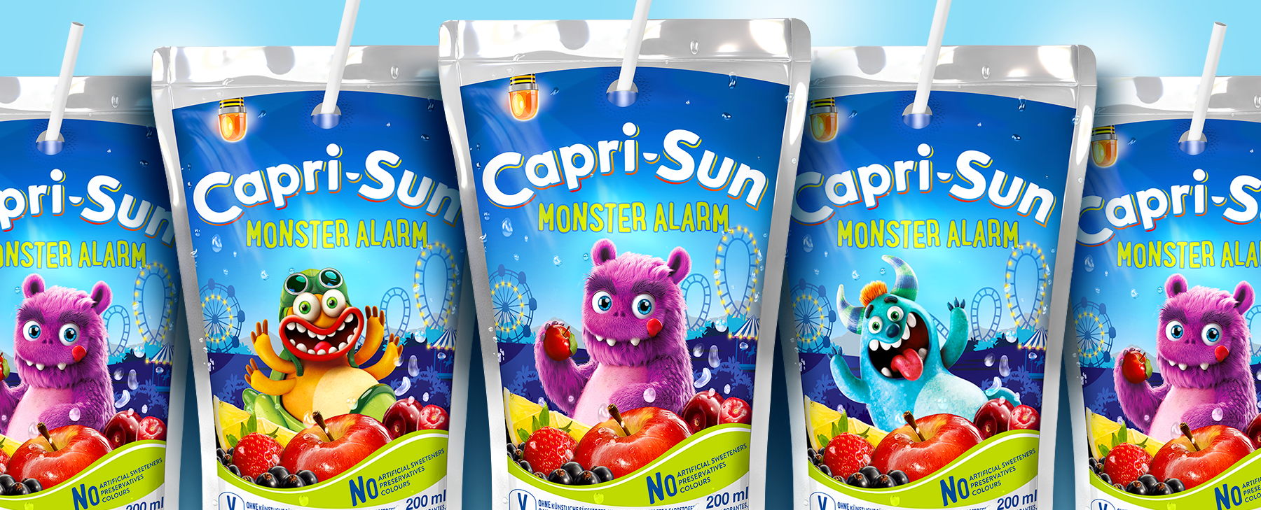 Capri-Sun: Designing a Thrilling 'Monster Fun-park' Character World ...