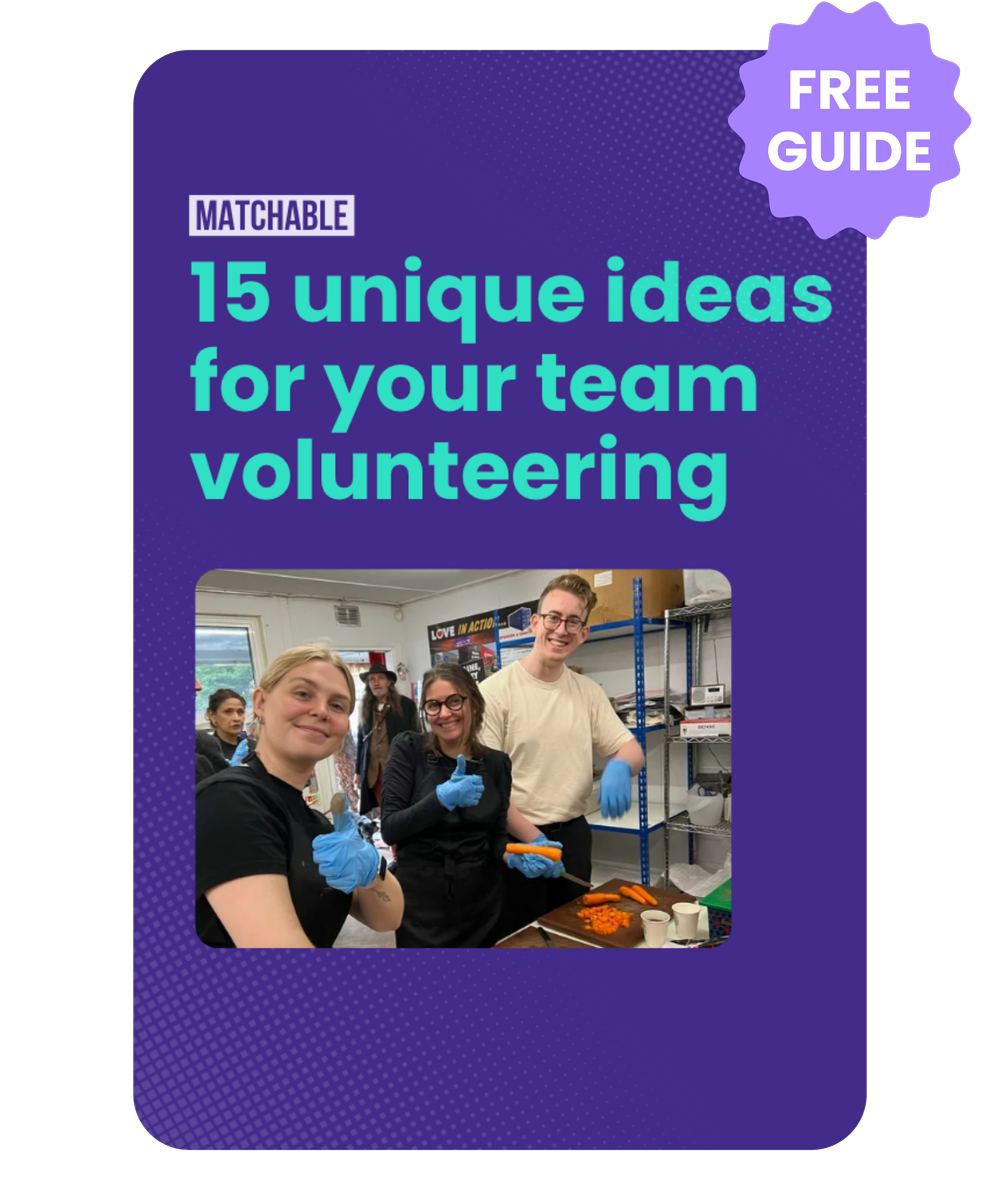 Team Volunteering Opportunities — Employee Volunteering Experiences ...