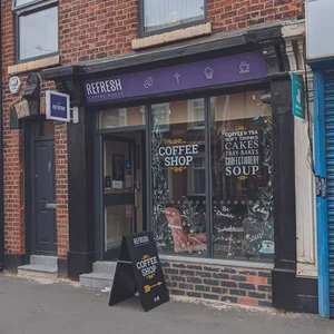 Refresh Coffee House signage — Graphic Design - Signs - Websites ...