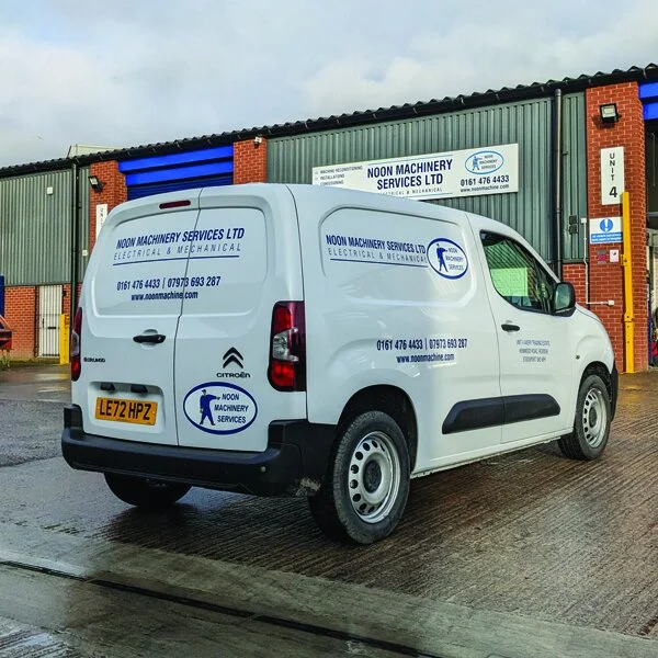 NOON MACHINERY — Graphic Design - Signs - Websites - Manchester