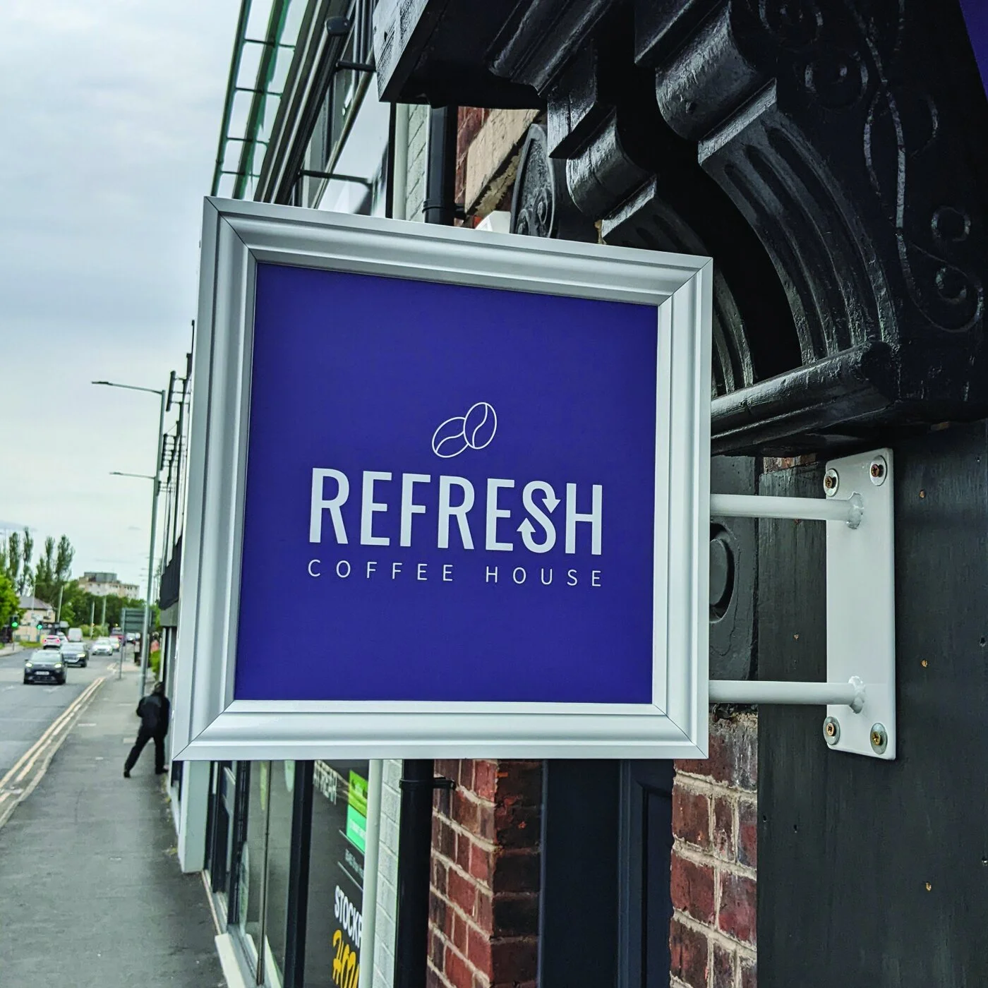 Refresh Coffee House signage — Graphic Design - Signs - Websites ...