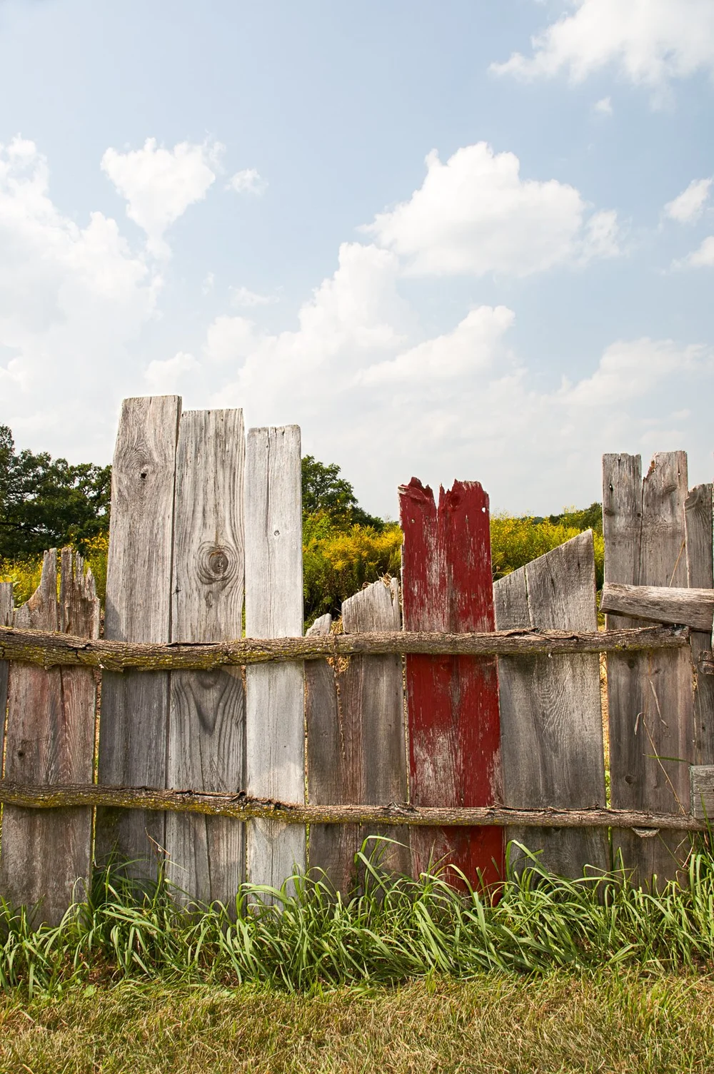 Country Fence Post