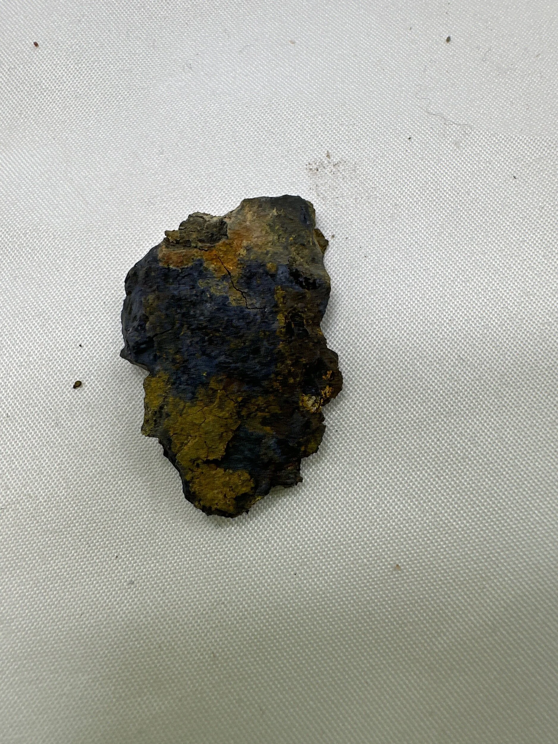 Mixed copper and uranium sample — Arizona Uranium