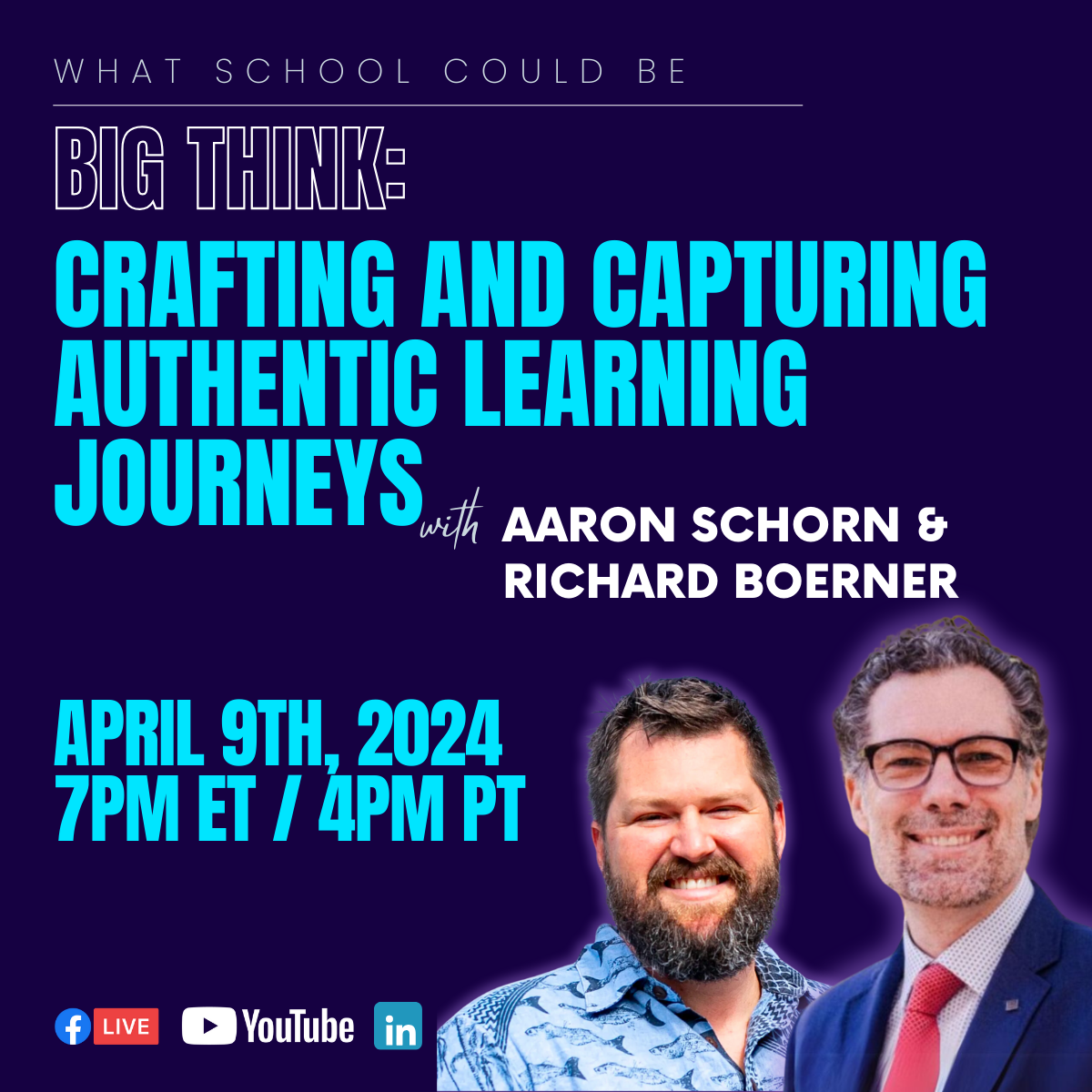 WSCB Events — What School Could Be