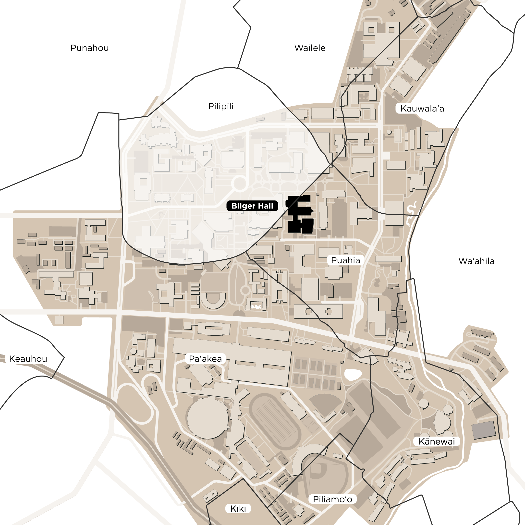 Uhm Campus Map