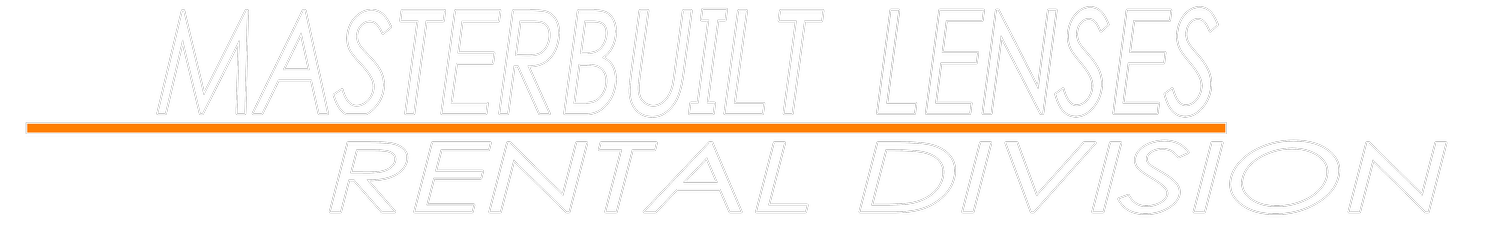 Rentals — Masterbuilt Lenses