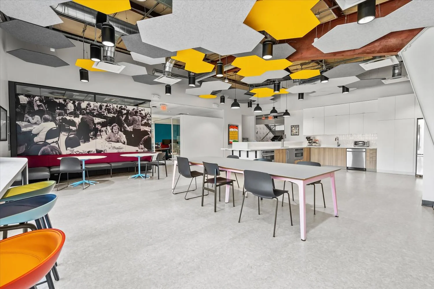 GiosFelt® Clouds | Geometric Acoustic Ceiling Panels — Akouo Acoustics