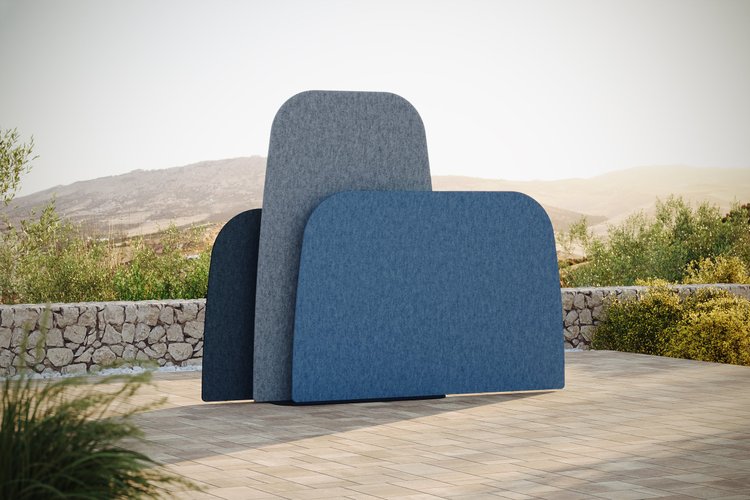 GiosFelt® Landscape | Sustainable Acoustic Divider Screens — Akouo ...