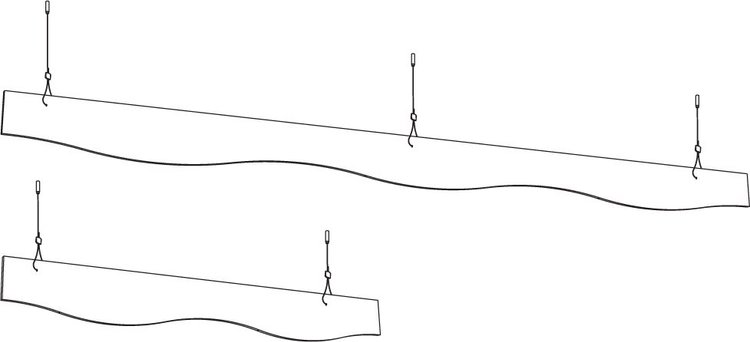 GiosFelt® Single Baffles | Customizable Acoustic Ceiling Solutions ...