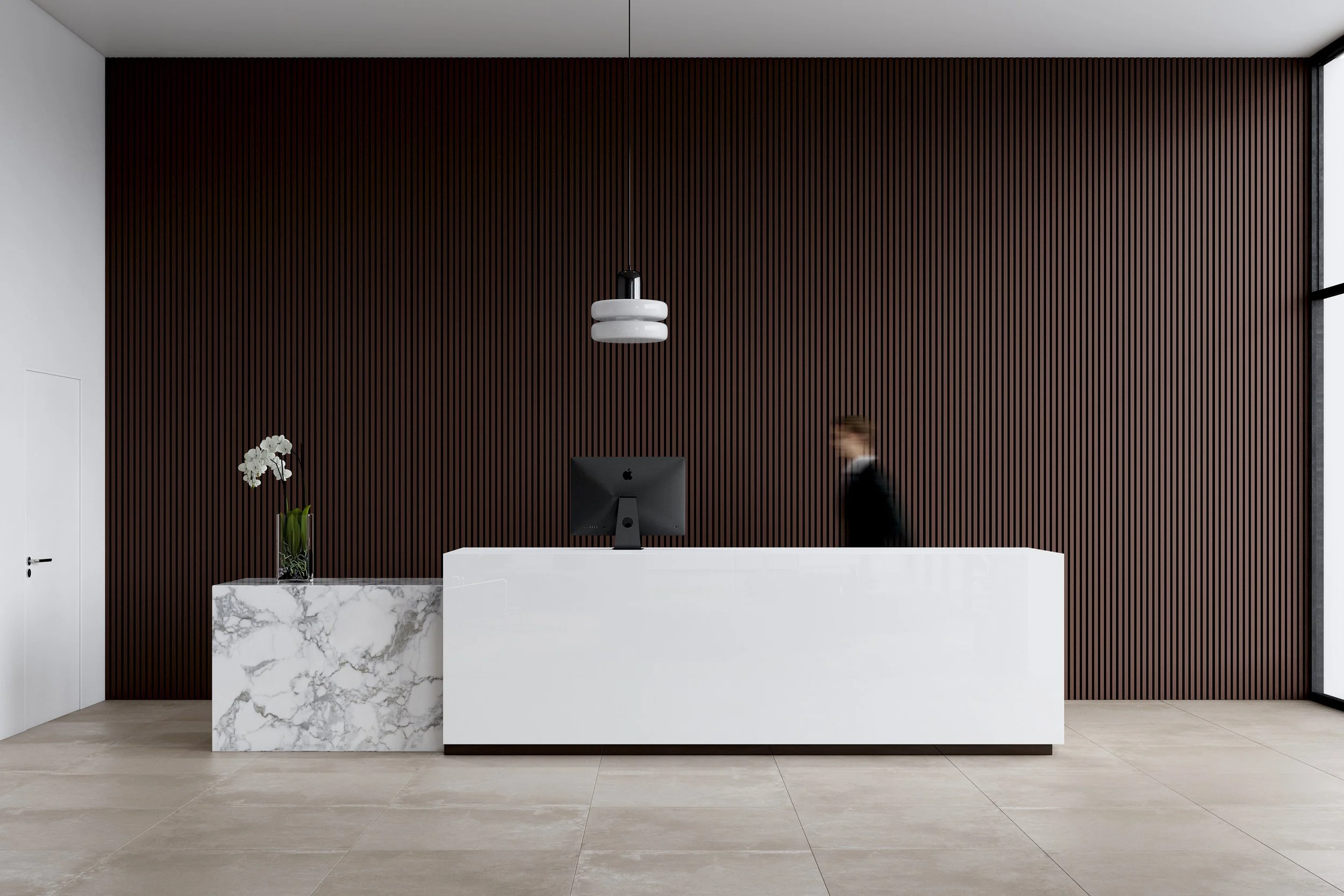 WoodLine Edge | Linear Acoustic Wall & Ceiling Panels — Akouo Acoustics