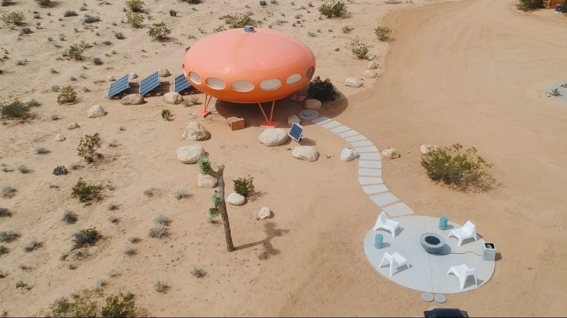 Area 55 Futuro – Off-Grid Glamping & Event Space in Joshua Tree