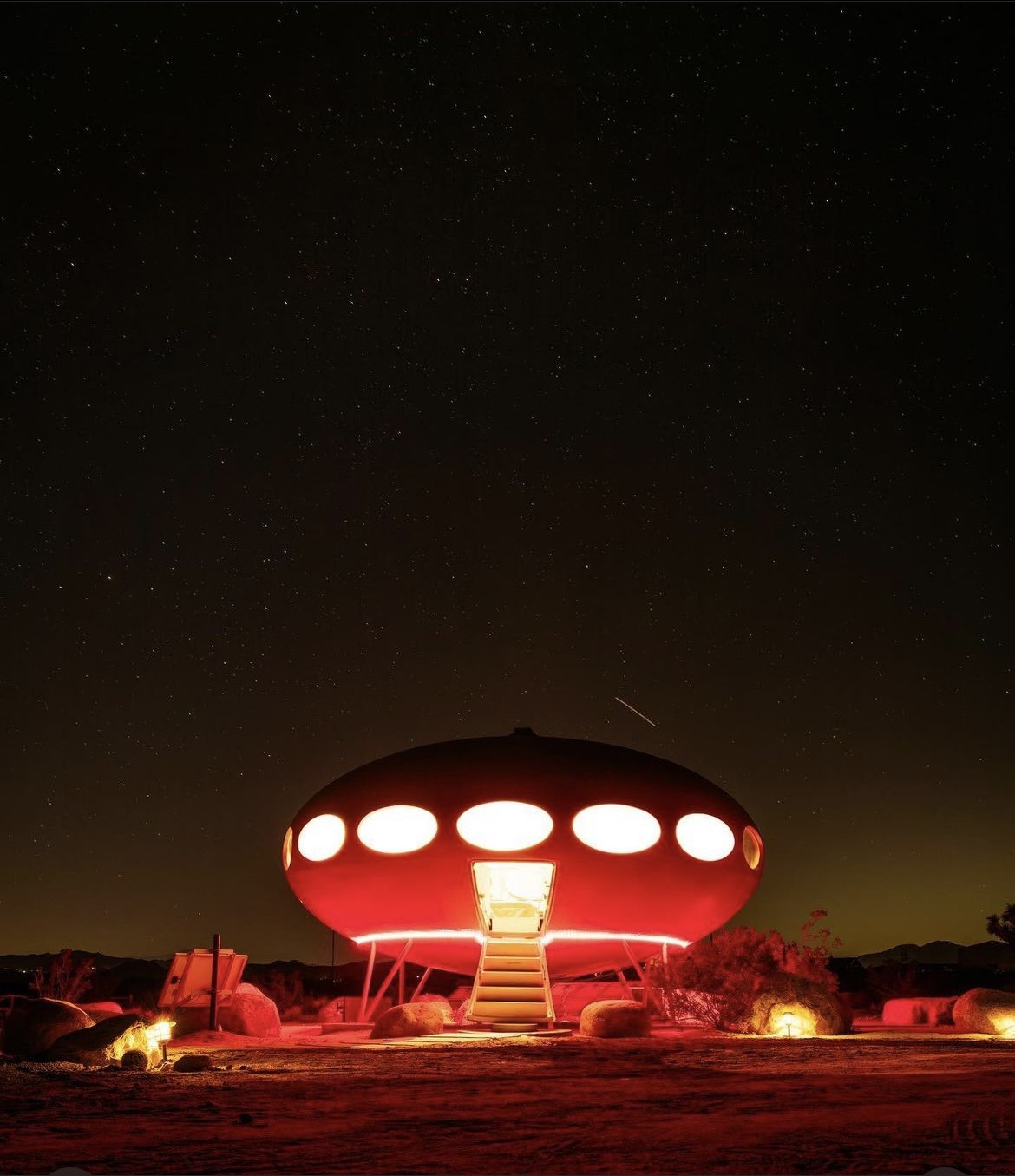 Area 55 Futuro – Off-Grid Glamping & Event Space in Joshua Tree