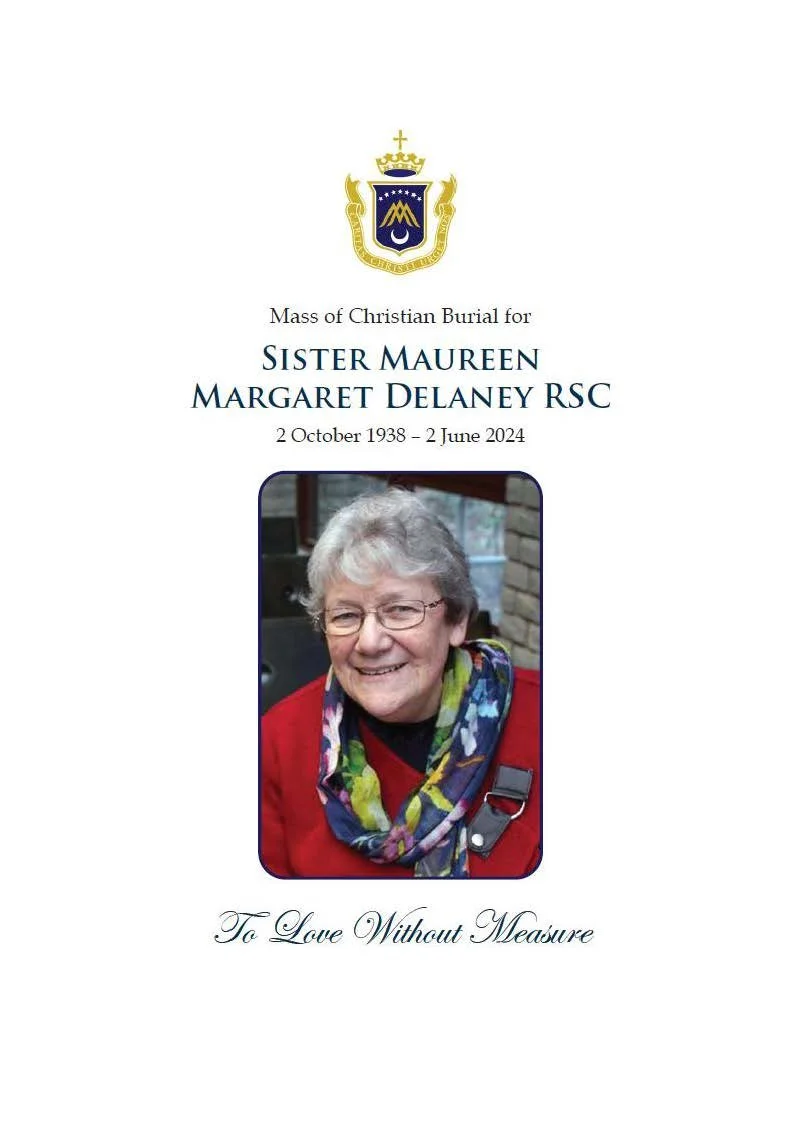 We Remember — Sisters of Charity of Australia