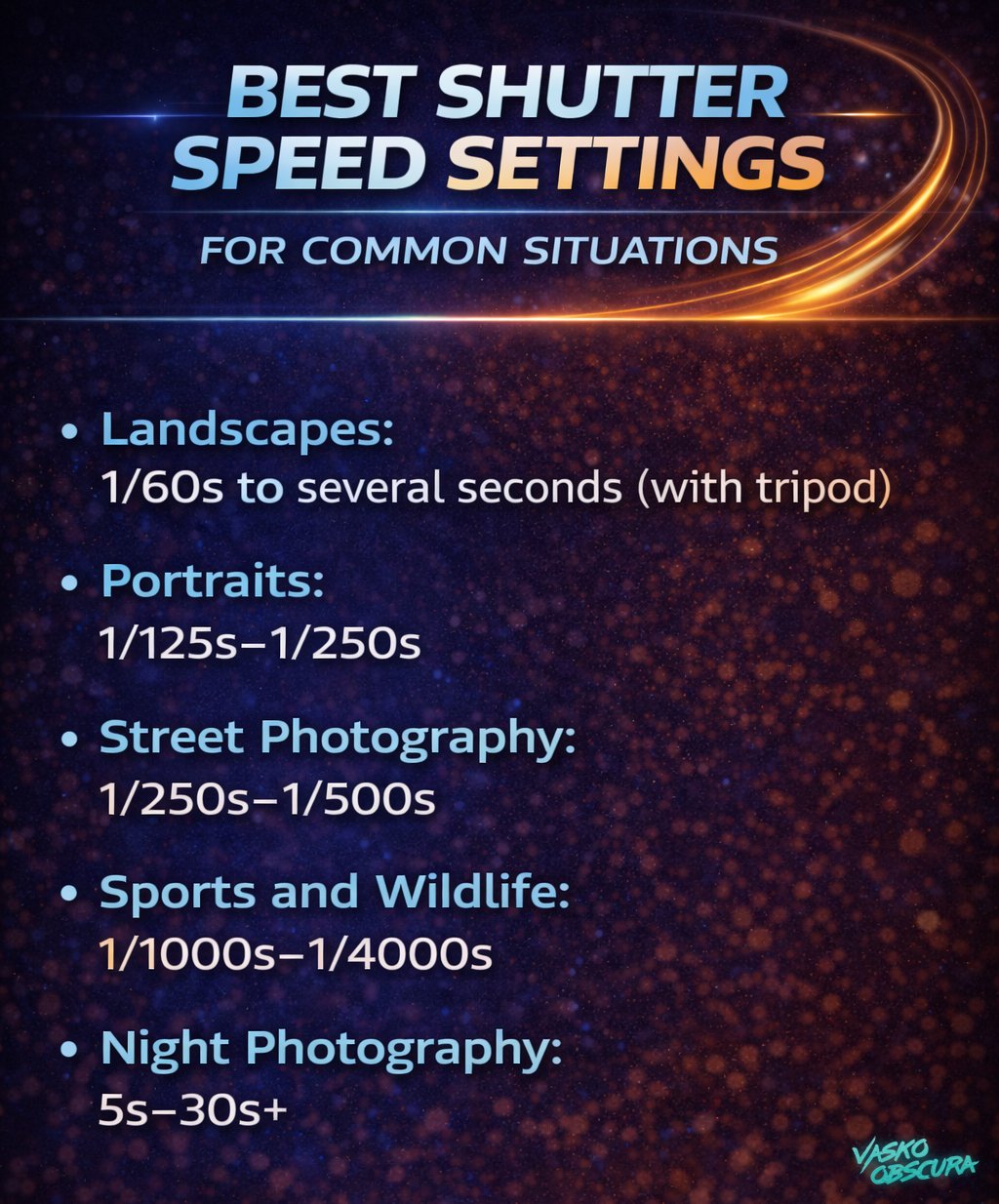 Shutter Speed for Beginners: A Complete Guide to Motion and Exposure in ...