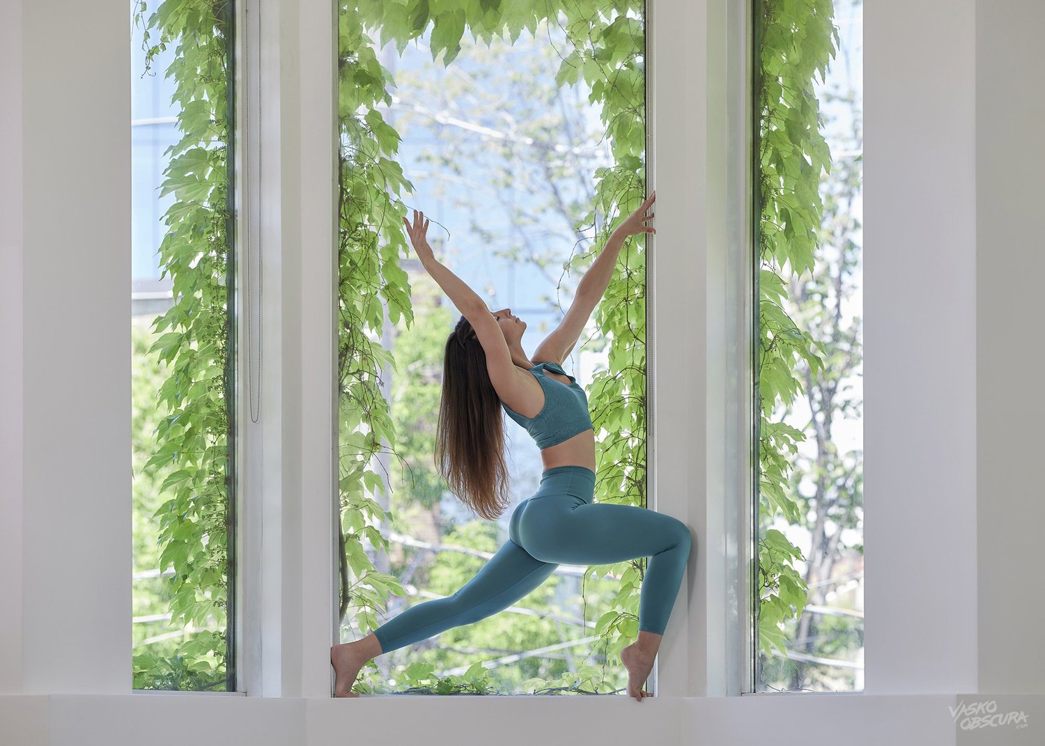 Irina Fitness Portraits + Light Setup