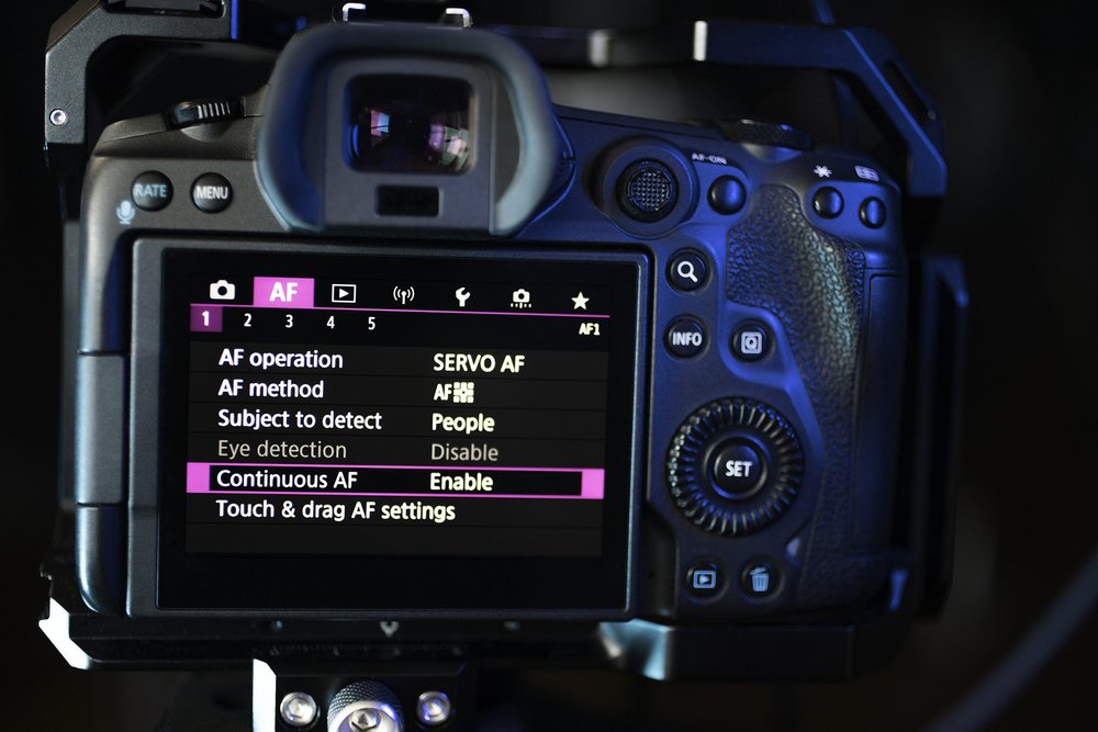 Canon Continuous AF Explained: Pros & Cons | Canon Camera Settings ...