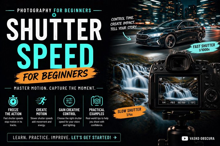 Shutter Speed for Beginners: A Complete Guide to Motion and Exposure in ...