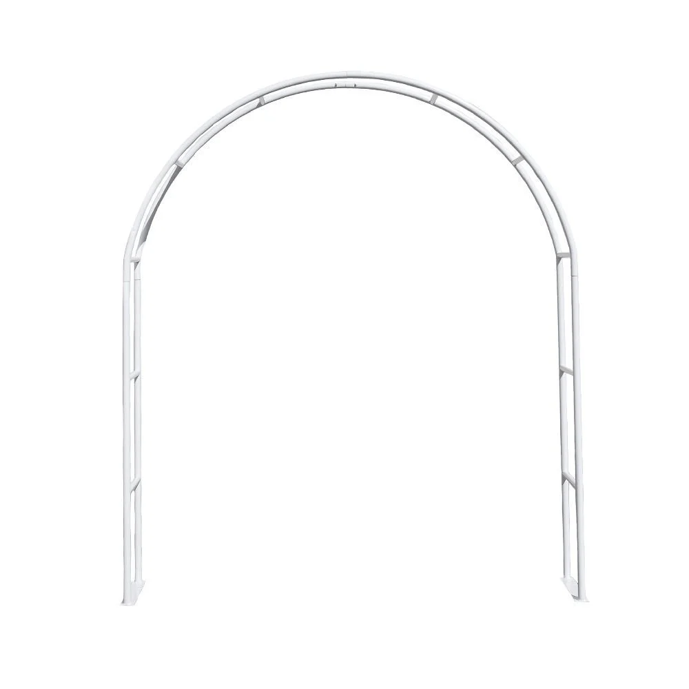 White Double Arched Arch — Flock Events | Event & Wedding Furniture Hire