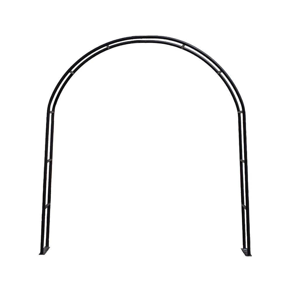 Black Double Arched Arch — Flock Events | Event & Wedding Furniture Hire