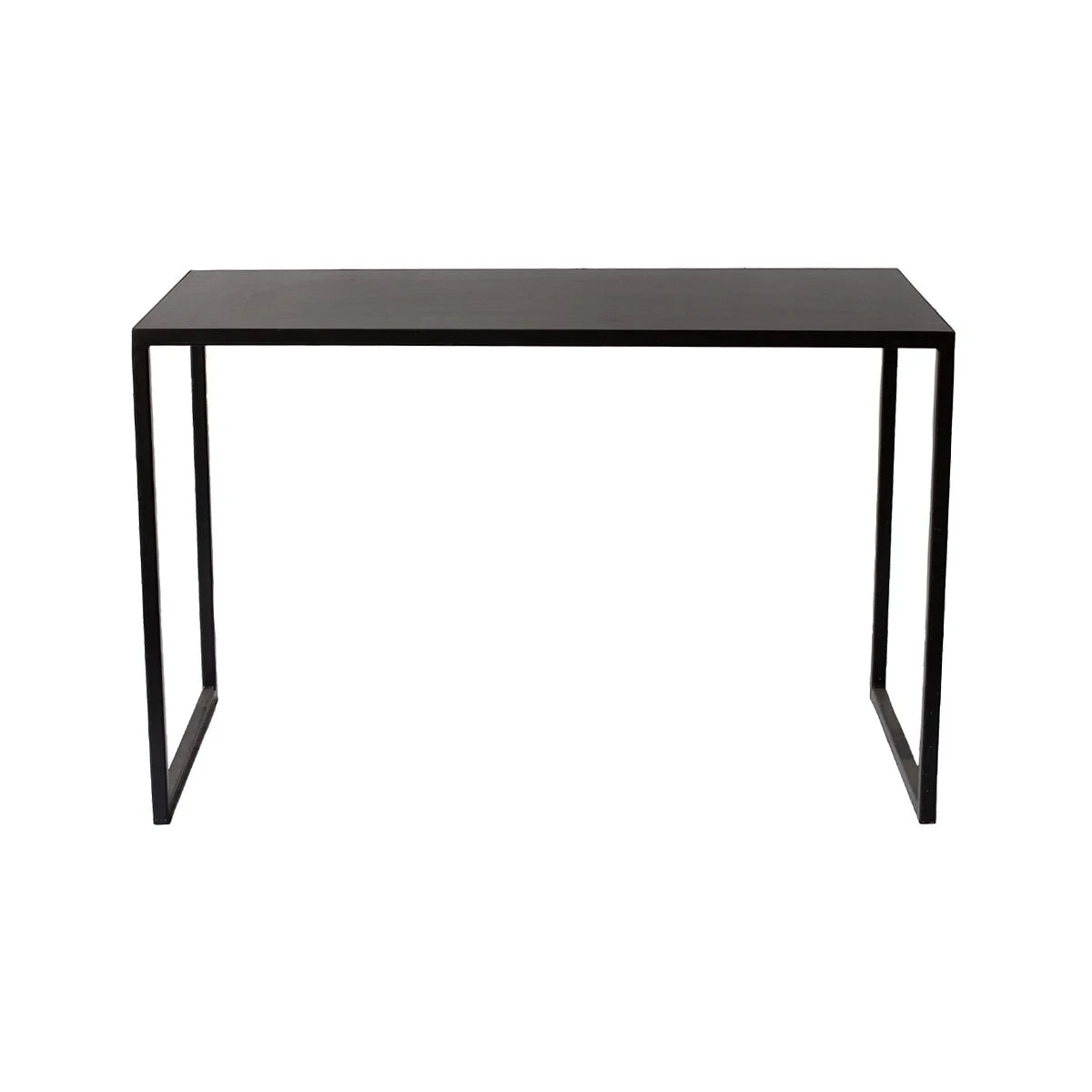 Sleek Signing Table - Black — Flock Events | Event & Wedding Furniture Hire