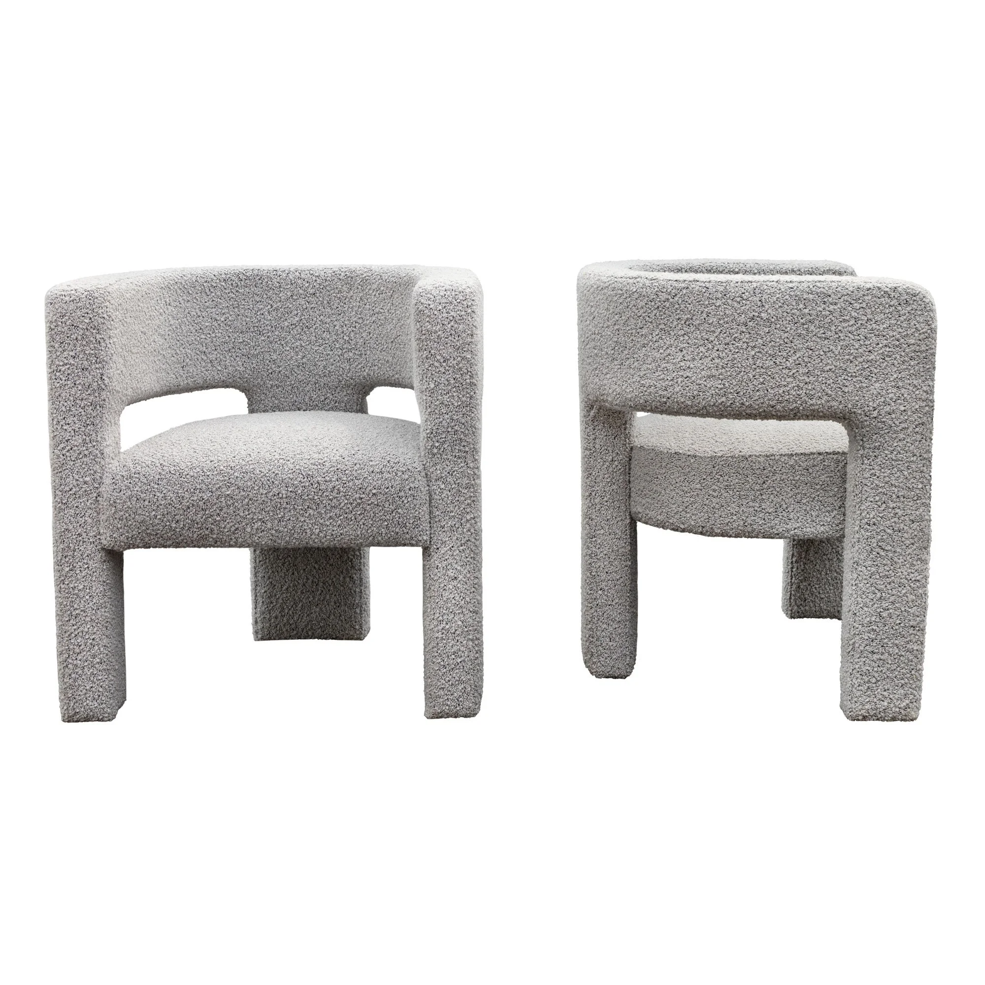 Anthro Chair Boulcè - Grey/Black — Flock Events | Event & Wedding ...