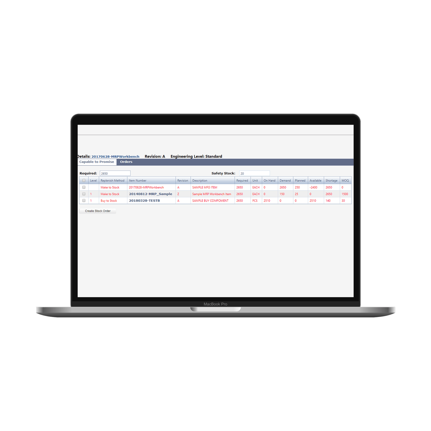 Masterplan ERP: Effective Material Requirements Planning for ...
