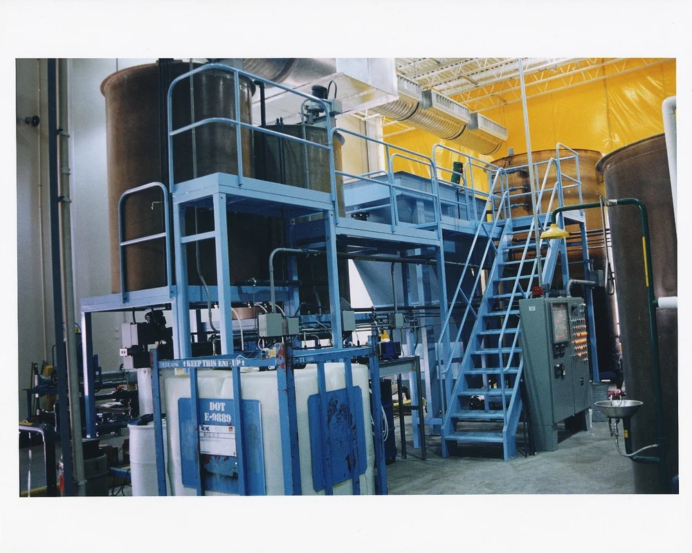 Beckart Environmental Manufactures Slant Plate and FRP Cone Tank ...