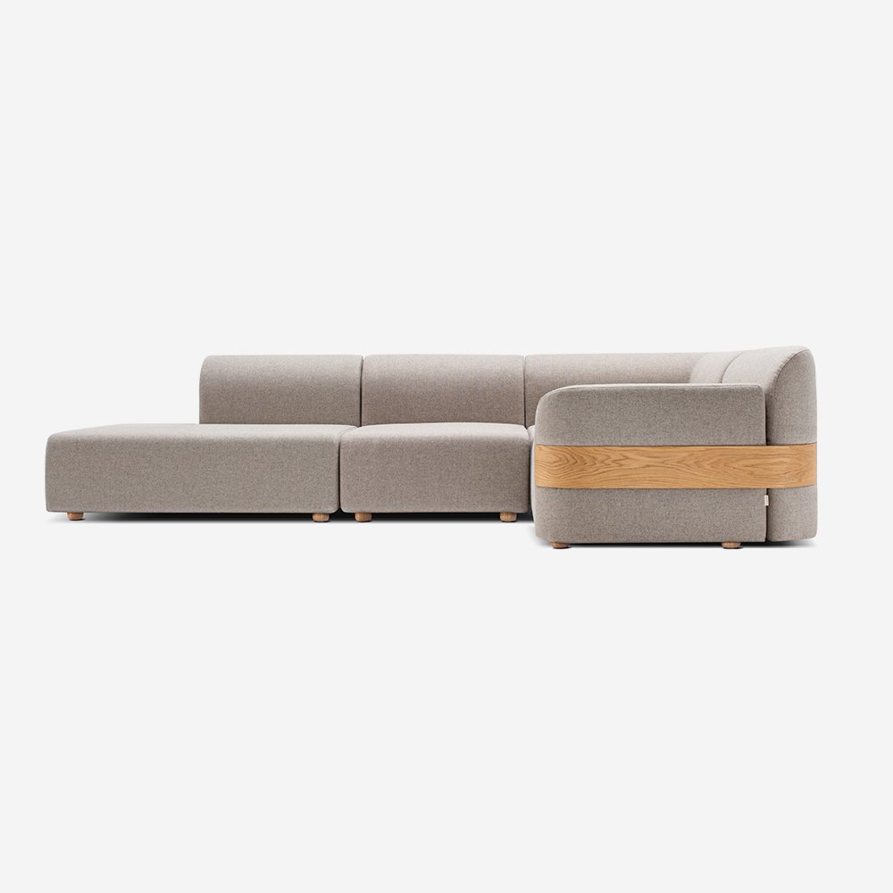 Hugg Modular Sofa 3 Seater — Gazzda