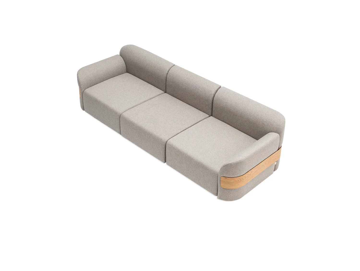 Hugg Modular Sofa 3 Seater — Gazzda