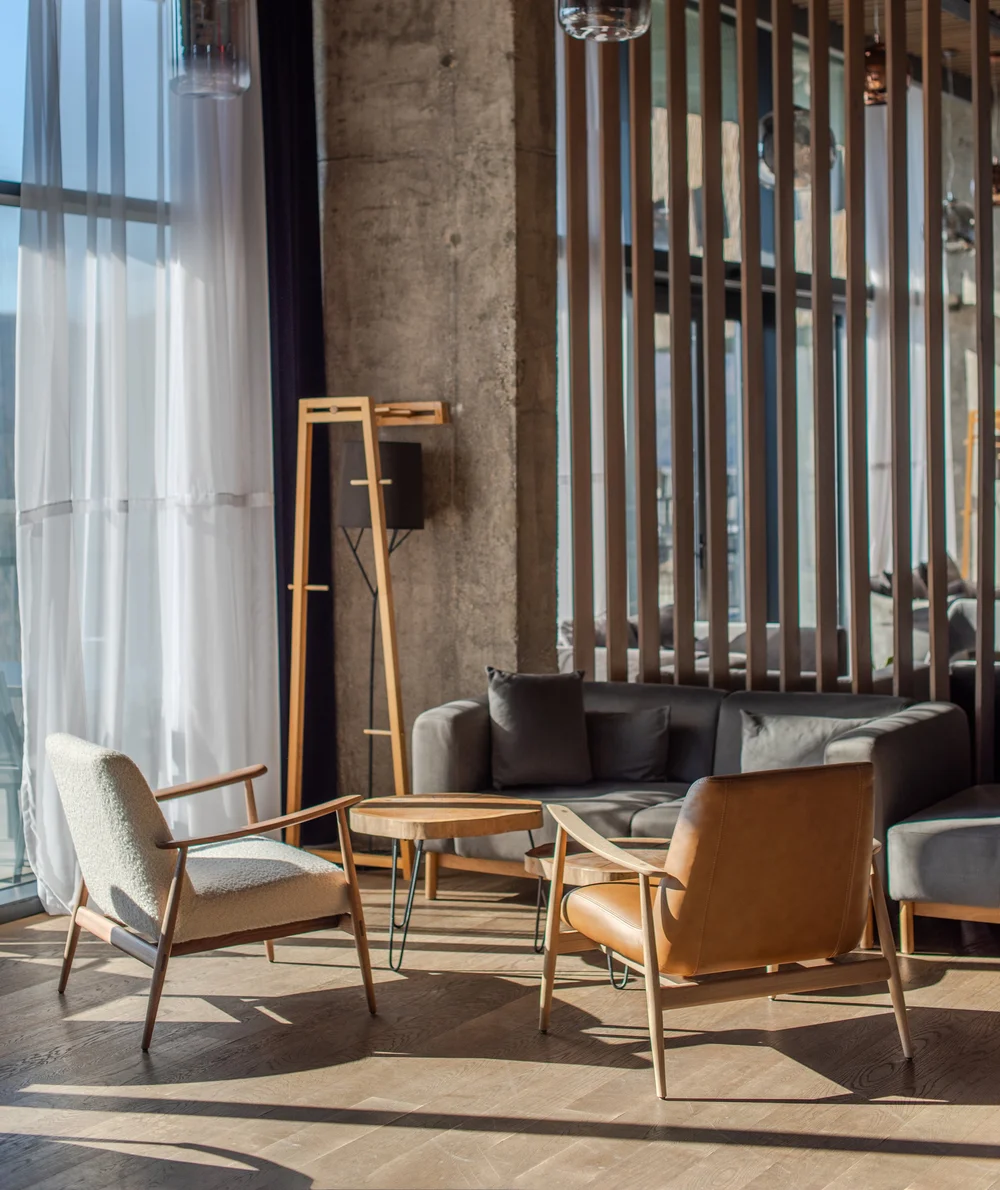 Aska Lounge Chair - Oak — Gazzda