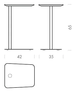 Loop Side Table — Gazzda