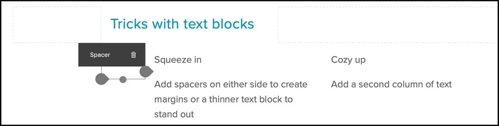 9 tricks for your Squarespace text blocks — Kerry A. Thompson Website ...