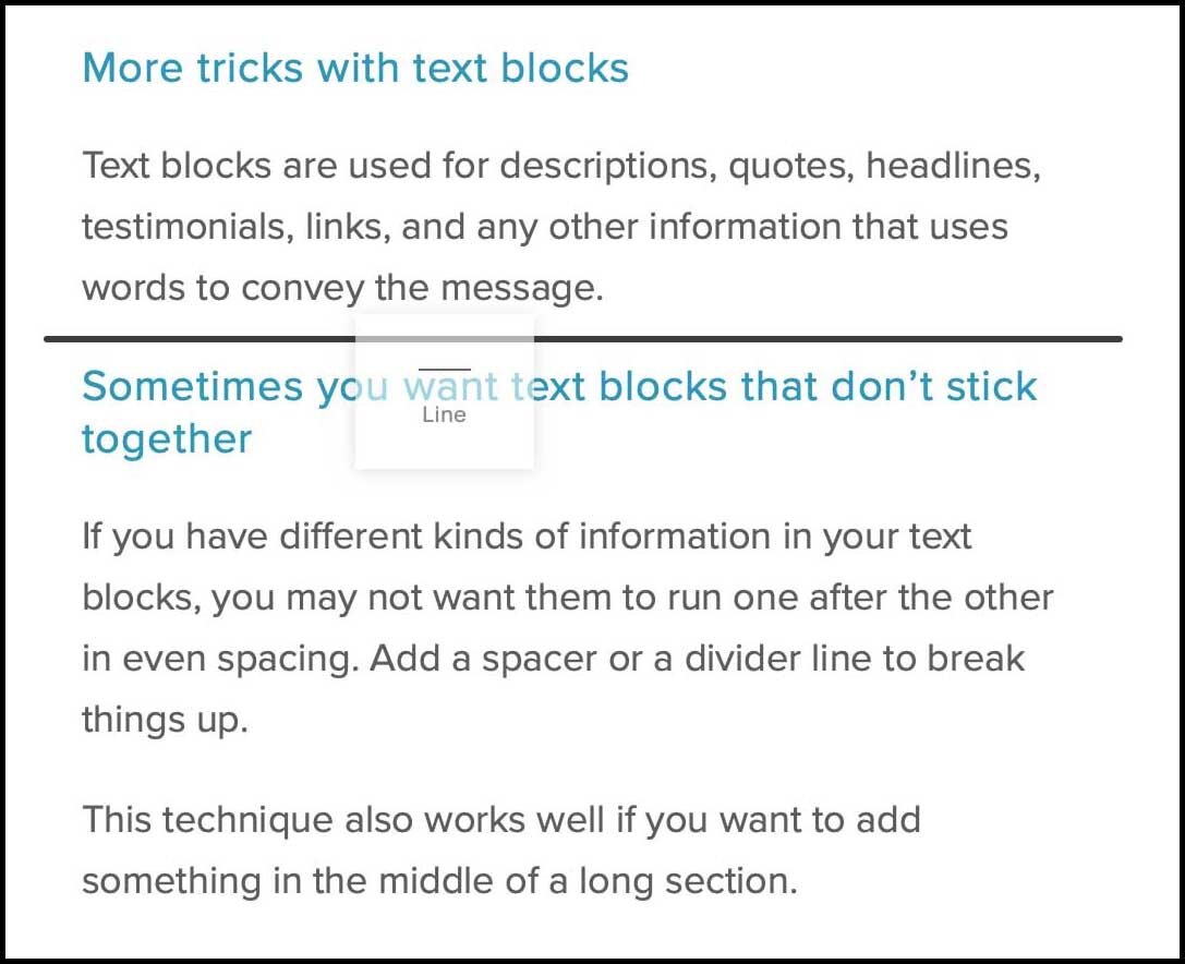 9 tricks for your Squarespace text blocks — Kerry A. Thompson Website ...