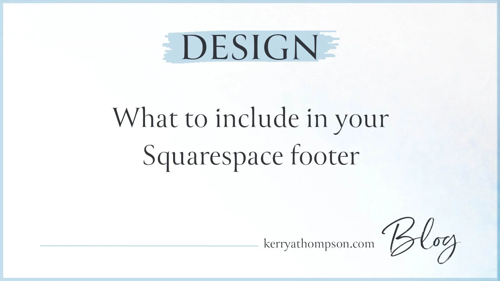 9 tricks for your Squarespace text blocks — Kerry A. Thompson Website ...