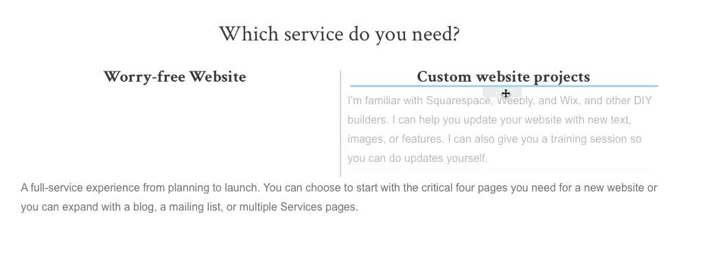 9 tricks for your Weebly text elements — Kerry A. Thompson Website Design